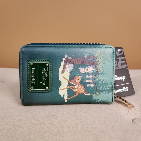 Loungefly | Bags | Loungefly Disney Bambi Classic Story Book Zip Around ...